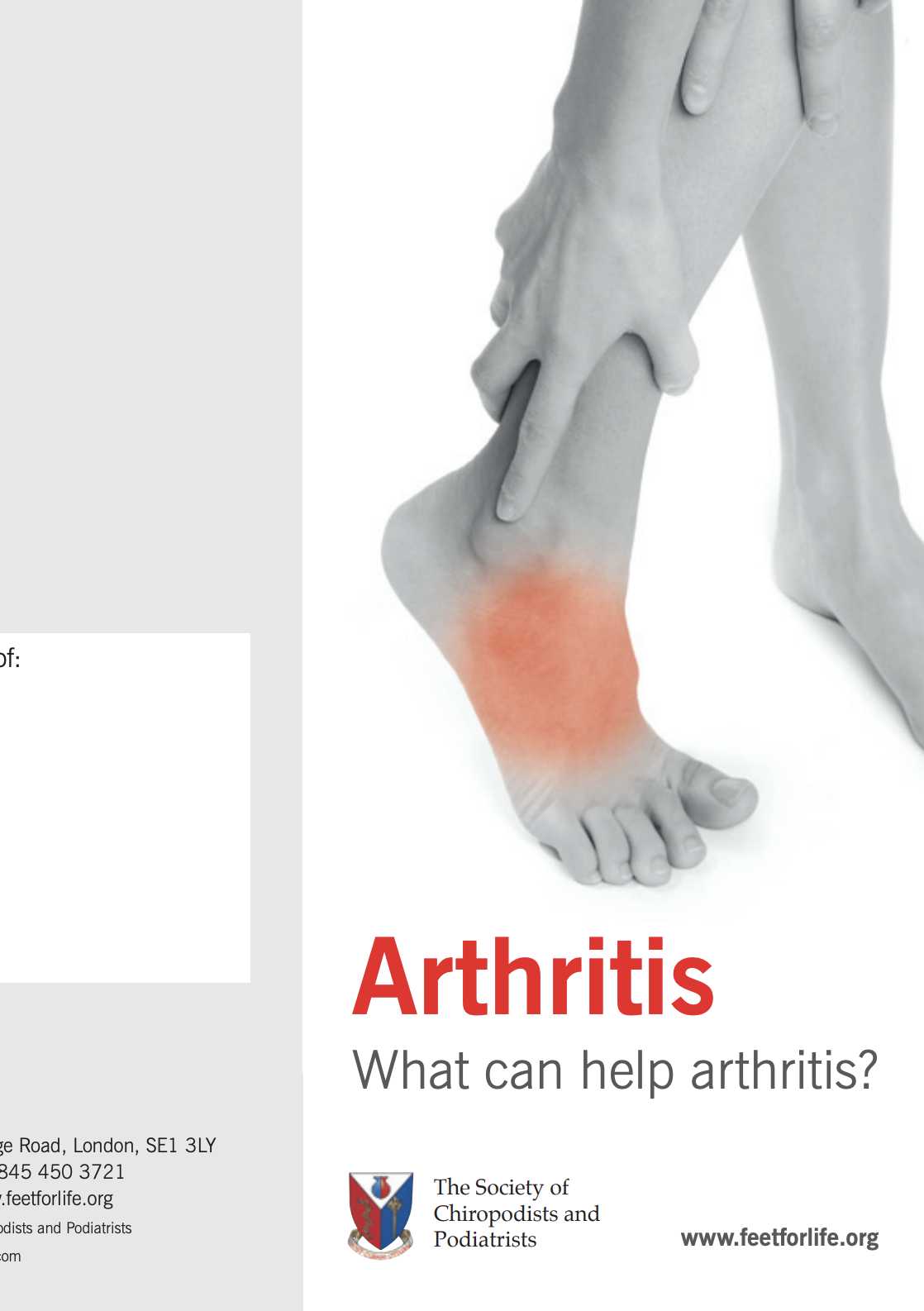Download Leaflets - Foot Health Podiatry